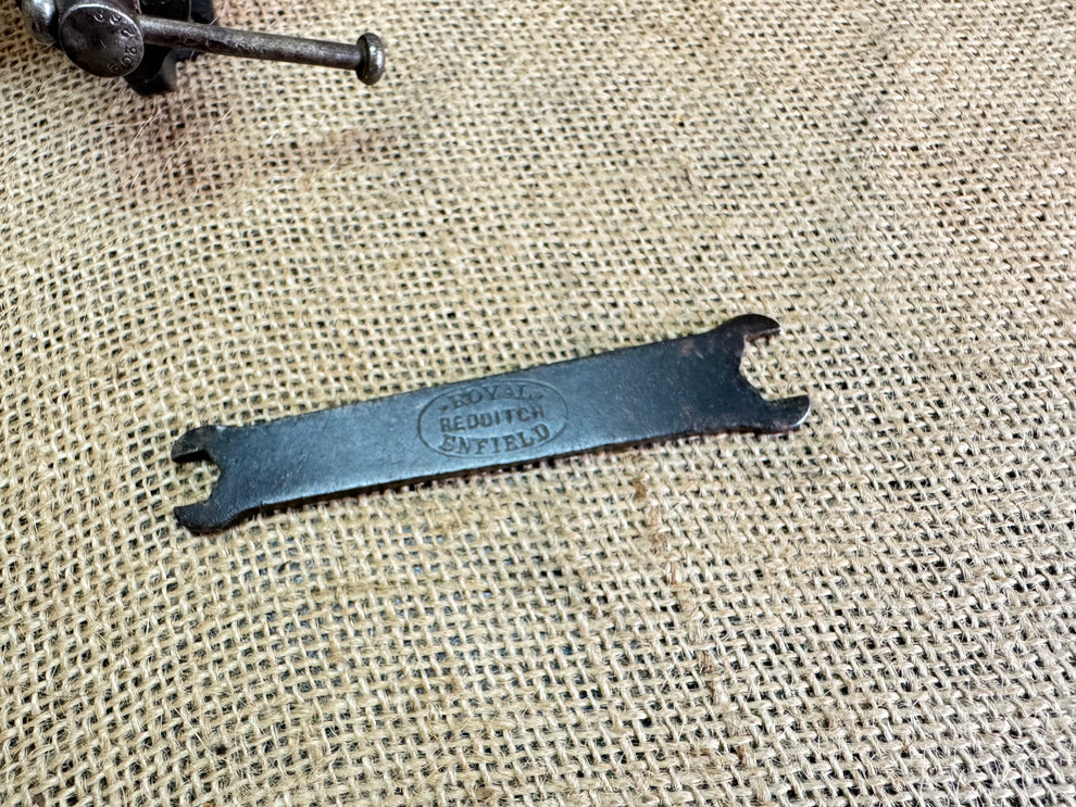 Royal Enfield Pressed Steel Motorcycle Spanner – Magpie Vintage Tools